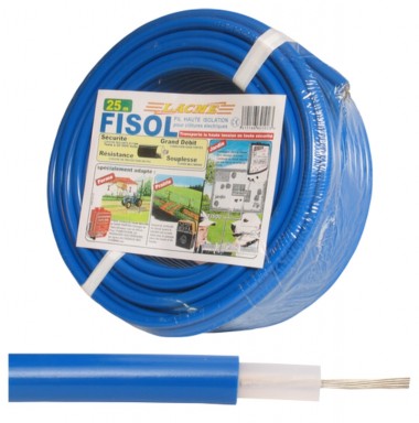 FISOL 25 M Conductor en cobre aislado con doble capa